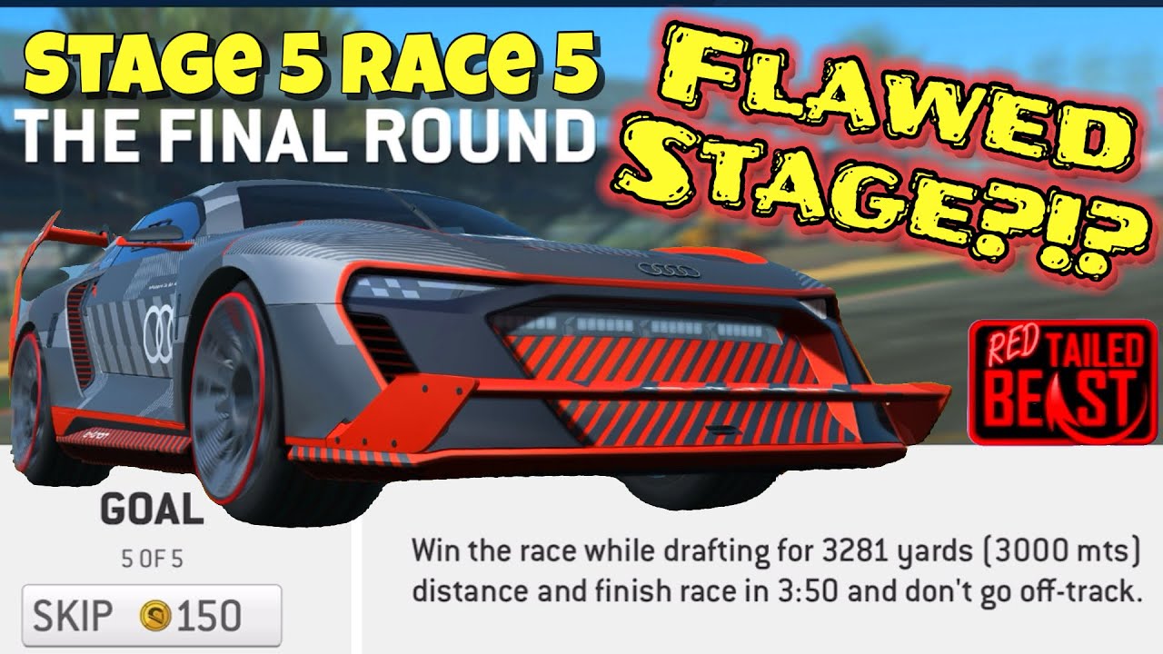 FLAW with Stage 5 Race 5 of Red Tailed Beast - YouTube