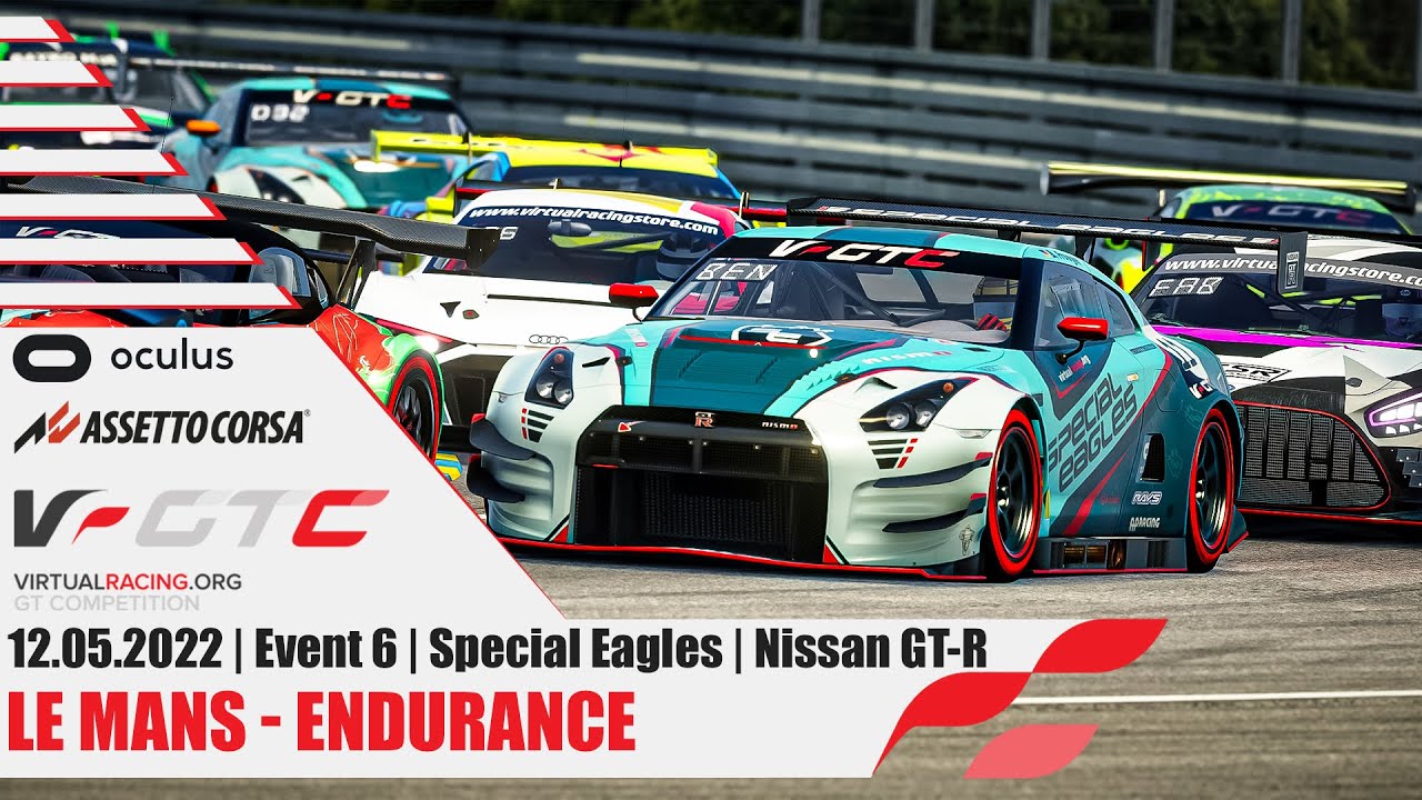 VR GTC 14 | Event 6 | Le Mans | Nissan GT-R - YouTube