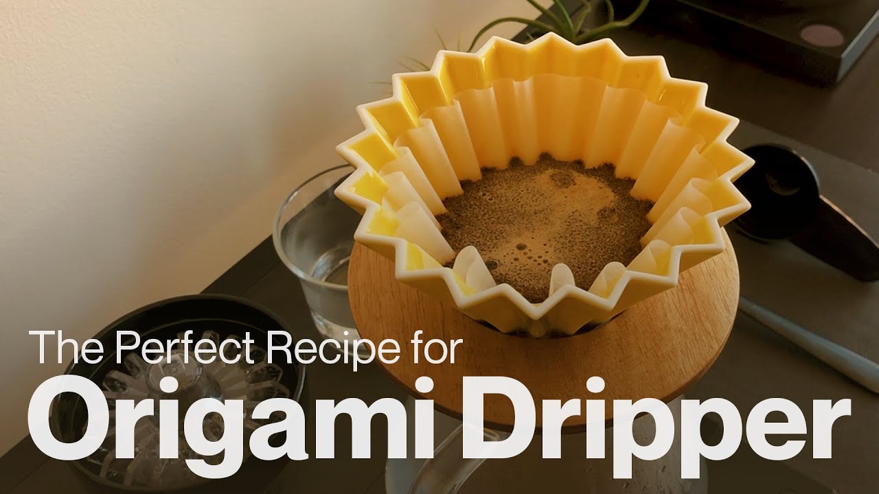 The Perfect Coffee Recipe for Origami Dripper - YouTube