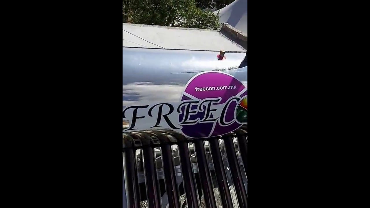 calentador solar freecon - YouTube