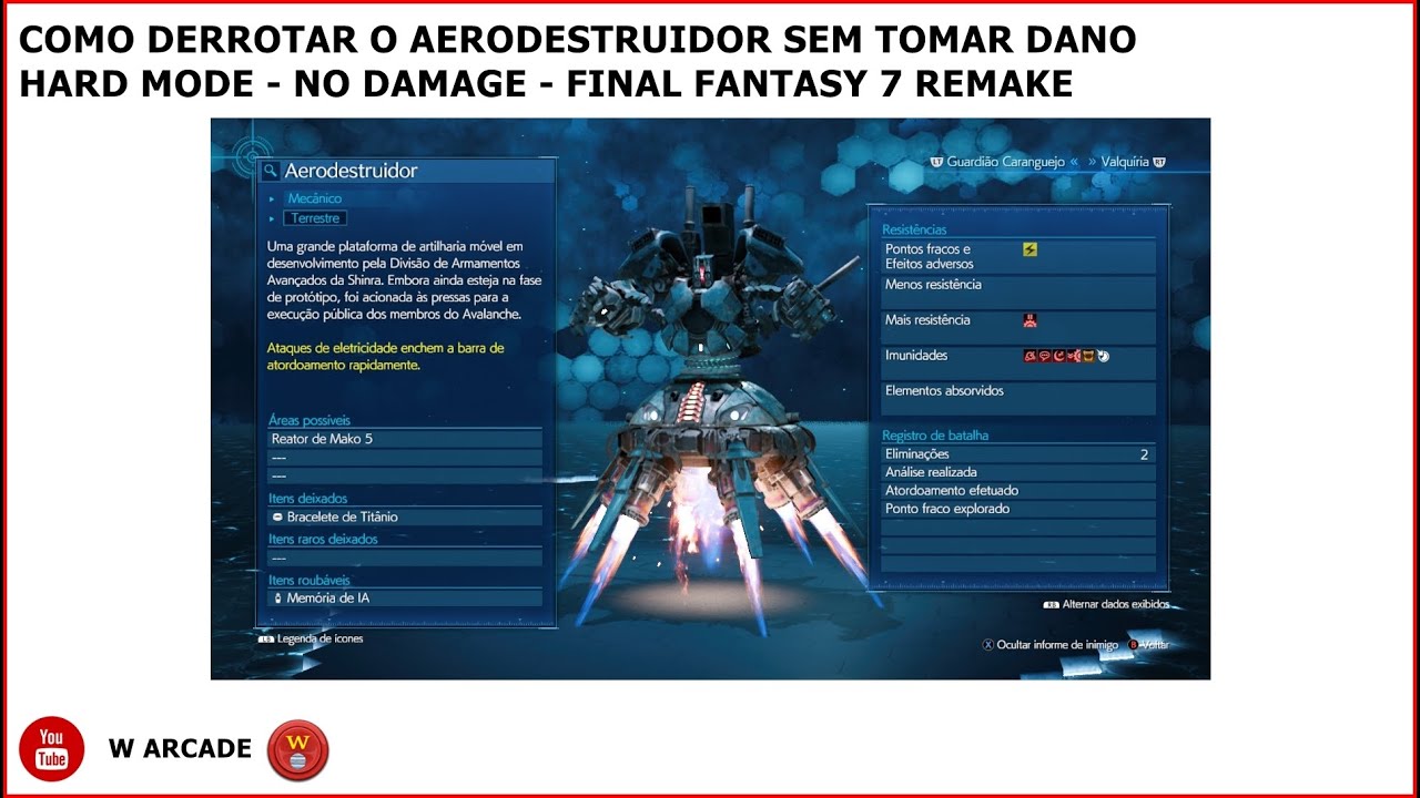 COMO DERROTAR O AERODESTRUIDOR SEM TOMAR DANO HARD MODE NO DAMAGE FINAL ...