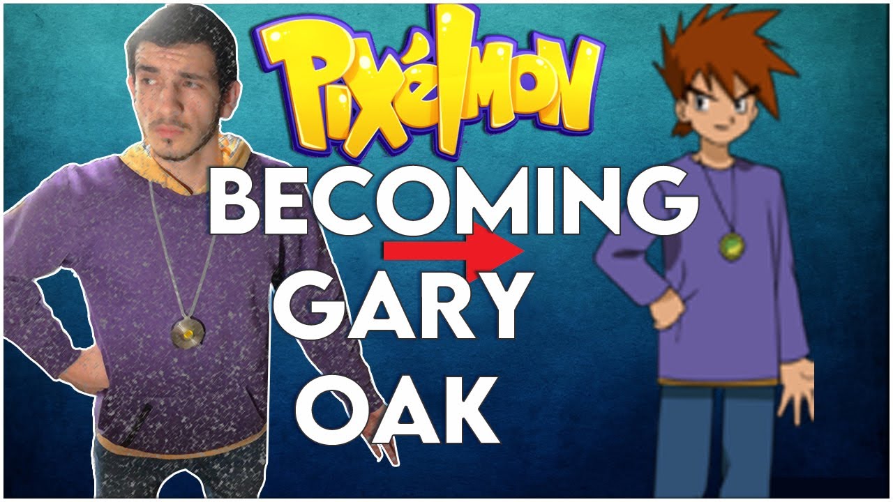 Becoming Gary Oak In Pixelmon - YouTube