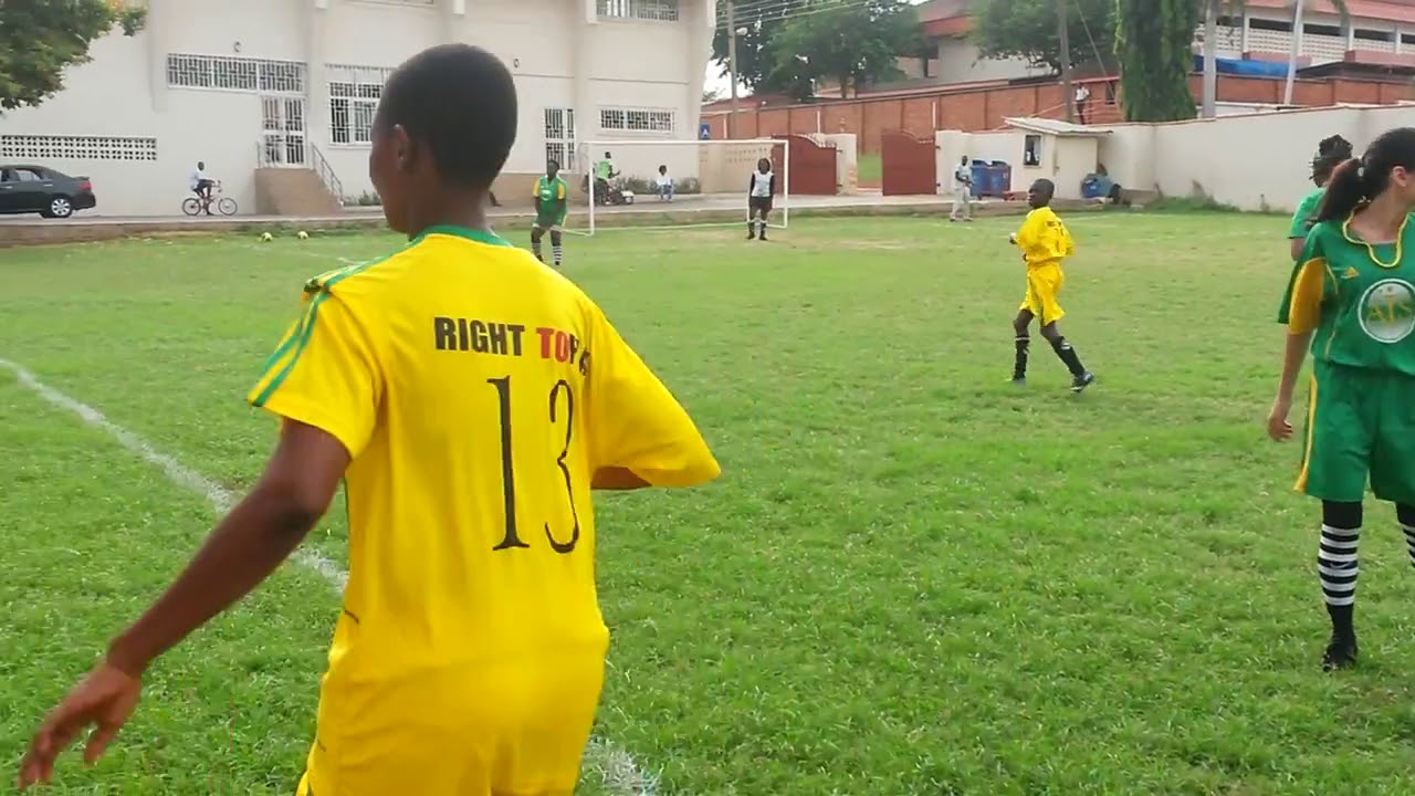 Akosombo International School Ladies vs Nimobi Ladies - YouTube