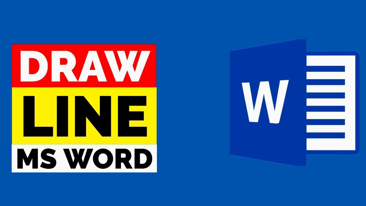How To Draw A Line In MS Word Simplest Method For All Microsoft Word How To Draw A Line In MS Word Simplest Method For All Microsoft Word