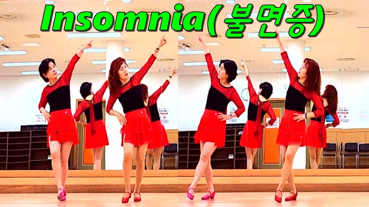Insomnia(불면증) Linedance // DEMO & COUNT // #휘성 #Kpop May - 2025 - YouTube