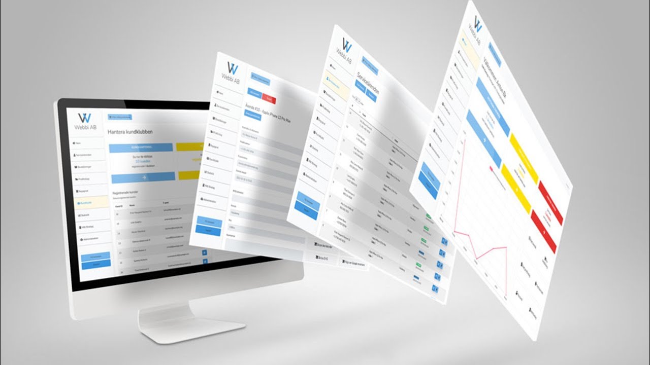 Webbi Service - digitalt ärendehanteringssystem - YouTube
