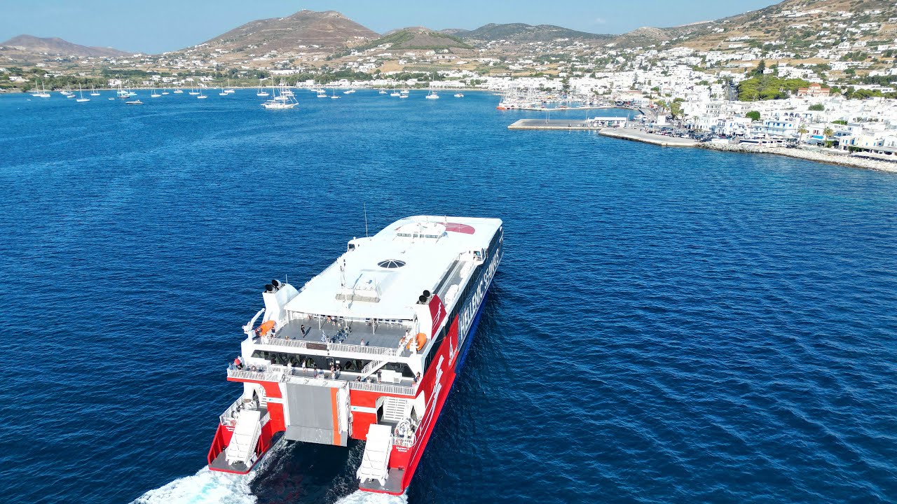 Athens Paros Ferry Vessels | Ferriesingreece.com - YouTube