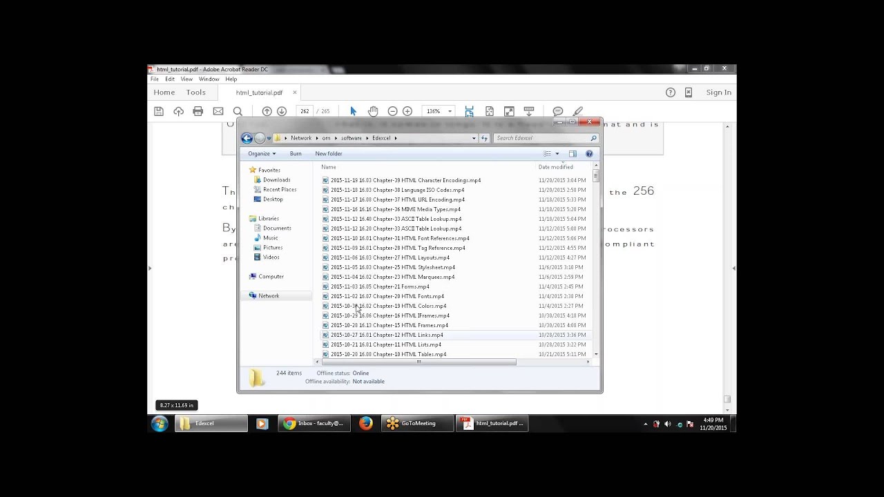 Chapter 40 HTML Deprecated Tags - YouTube