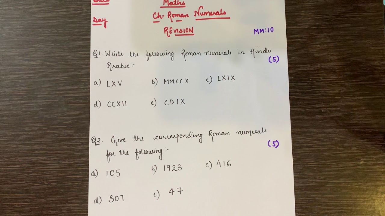 Class 5 Maths Test YouTube class-5-maths-test-youtube
