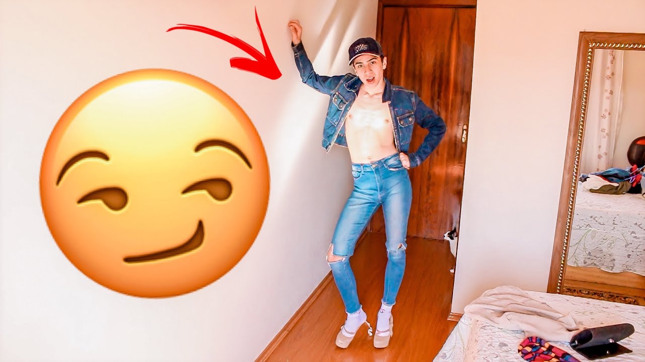 Provando Roupas Da Minha IrmÃ GrÁvida Youtube