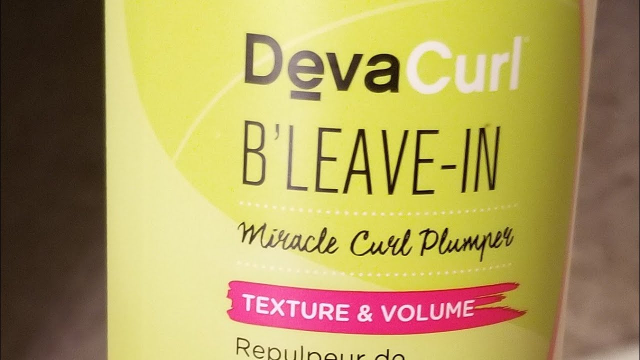 DevaCurl B’ Leave - In - YouTube