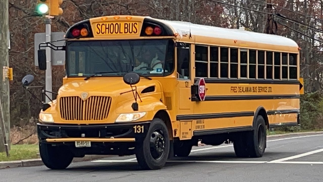 Rolling Behind Bus 131 - 2013 IC CE Maxxforce DT - YouTube