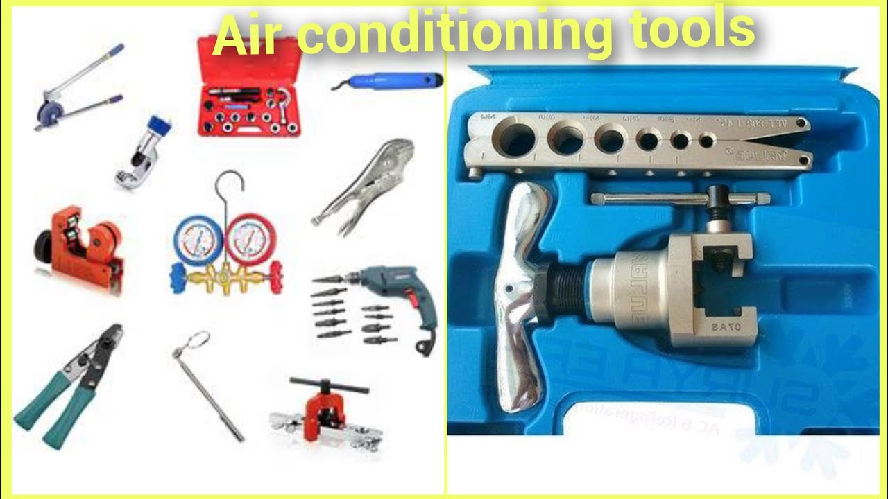 Air condition tools repair maintenance - YouTube