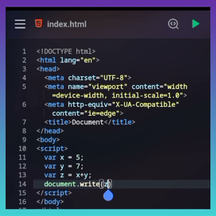 Sum With Variable In Javascript Shorts Html Javascript Programming