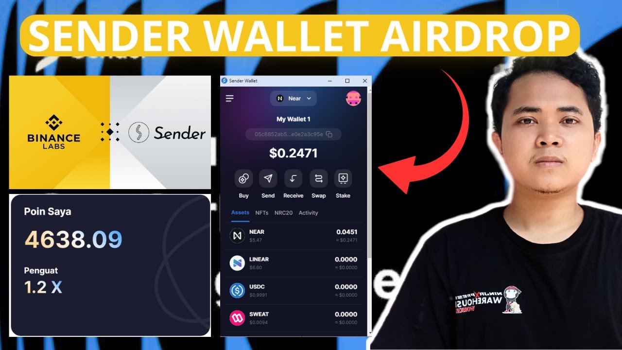 SENDER WALLET AIRDROP FULL TUTORIAL - YouTube