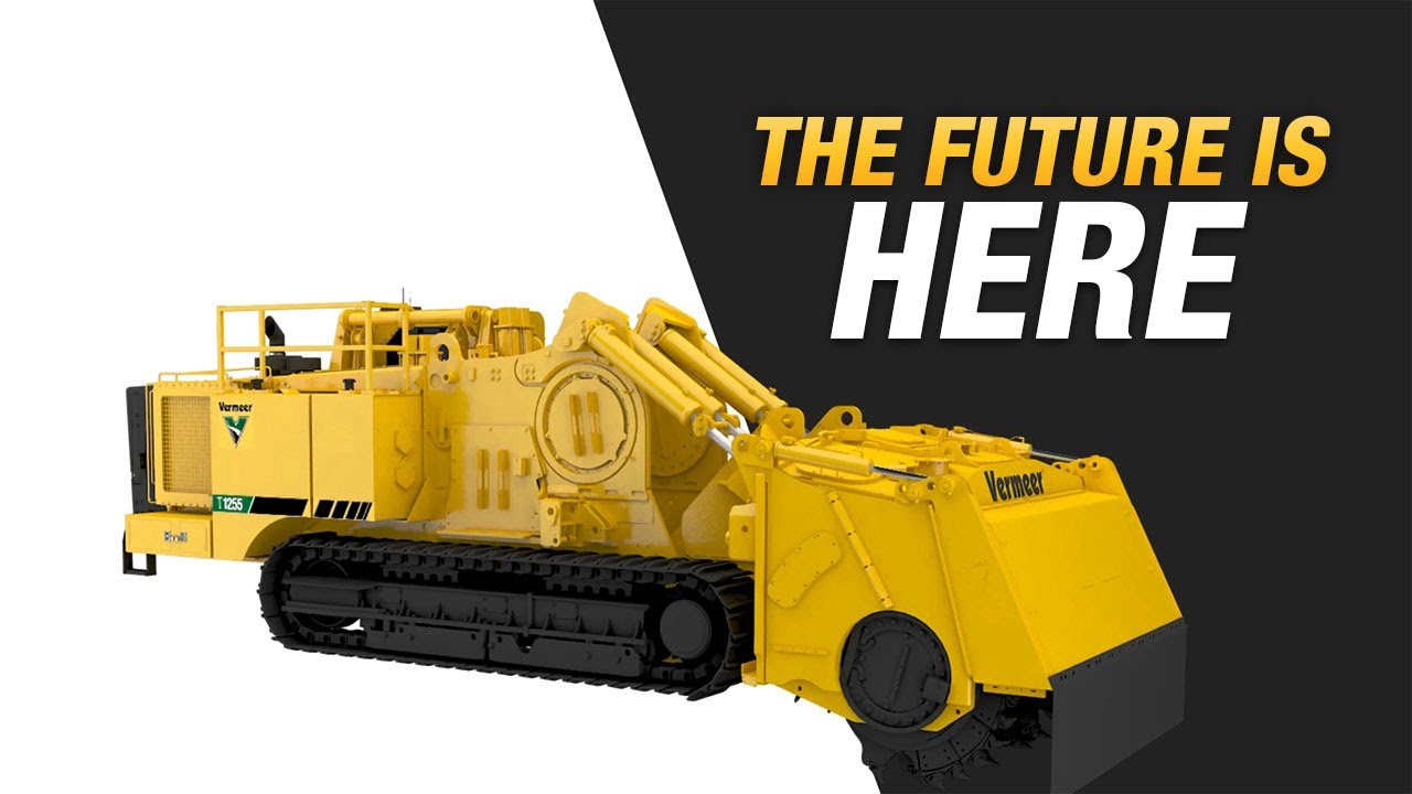 Vermeer surface miners offer precision on mining jobsites - YouTube