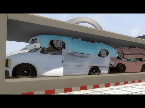 Car Crusher - BeamNG.drive (V2) - YouTube