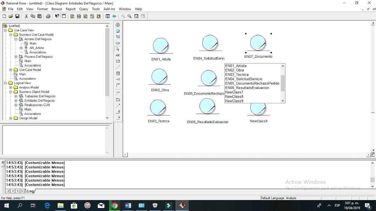 Practica #1 De IBM Rational Rose (Suscribete) 7u7 - YouTube