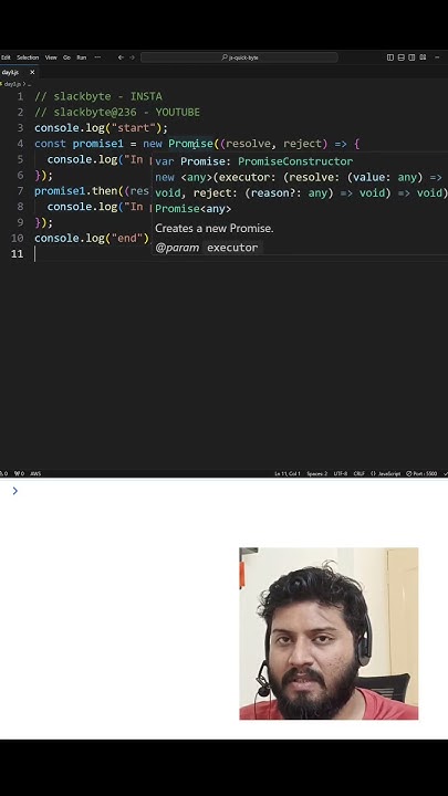 Javascript interview question on Promise | Node.js interview question #javascript - YouTube