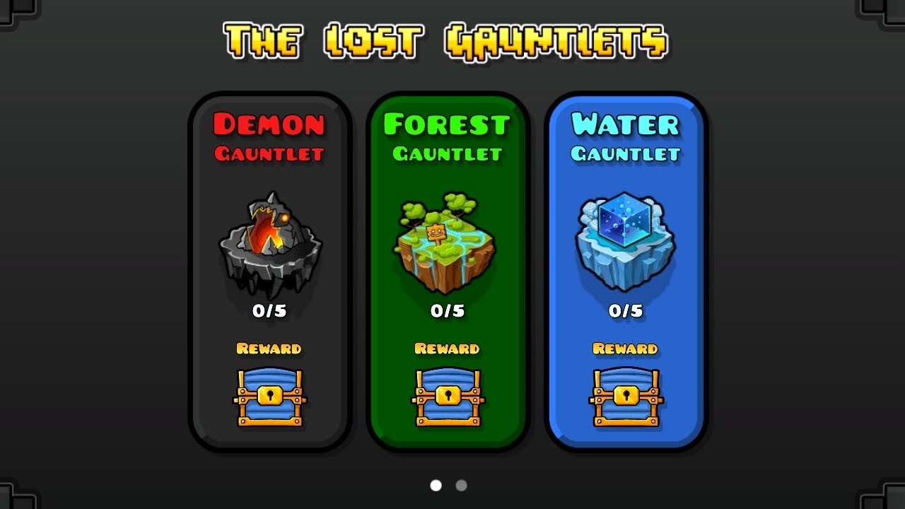 New Gauntlets V2 | Geometry Dash 2.2 - YouTube