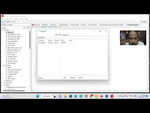 Normalisasi Data Melalui Pentaho Data Integration - YouTube
