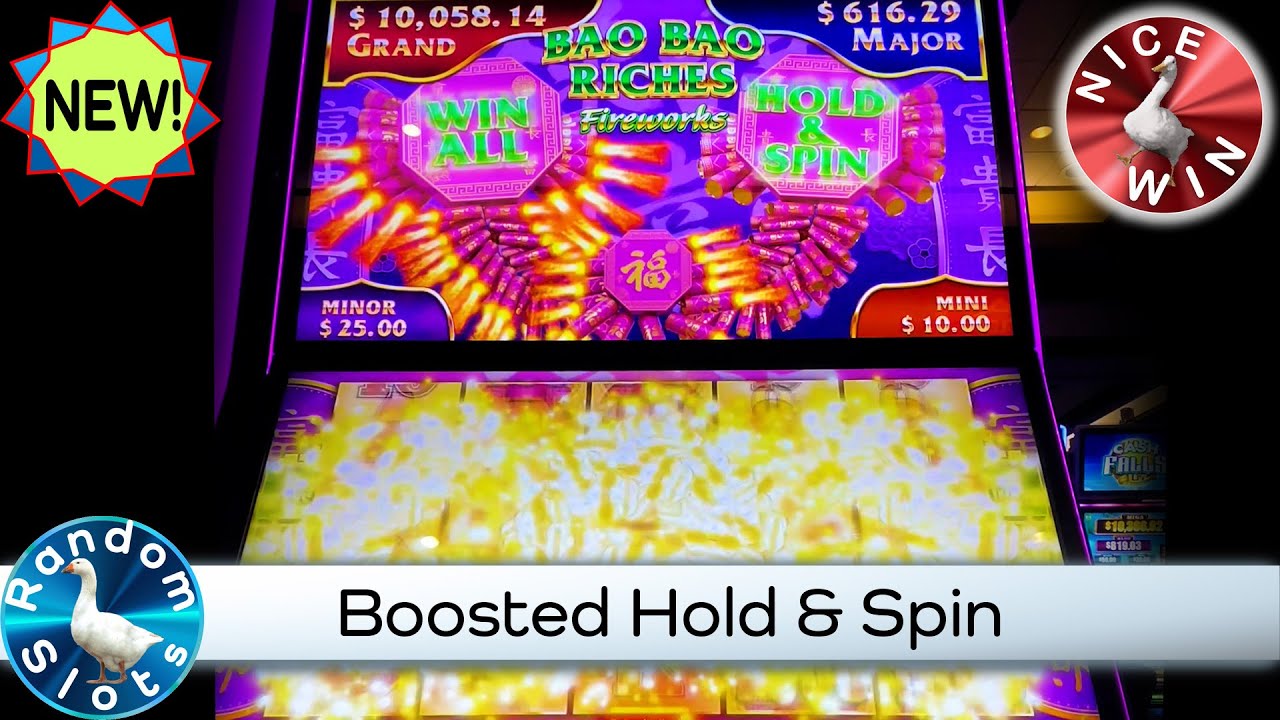 Bao Bao Riches Fireworks Slot Machine Bonus - YouTube
