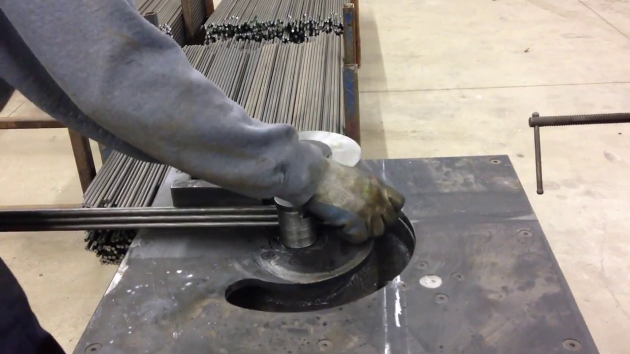 RB32 32mm Portable Steel Bar Rebar Bender European Quality - YouTube