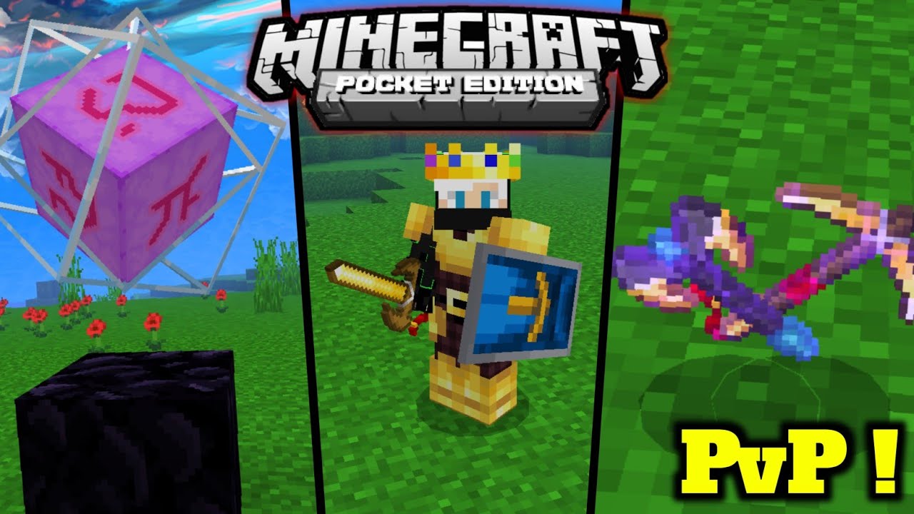 🔥The Best PVP Texture Pack For Minecraft Pocket Edition | PvP Texture ...