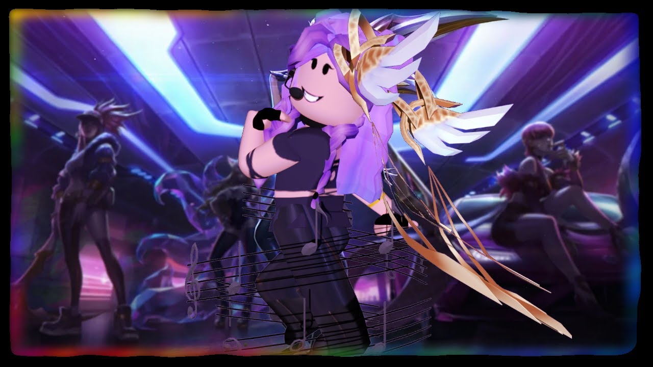 How to make KDA Kai'Sa in ROBLOX - YouTube