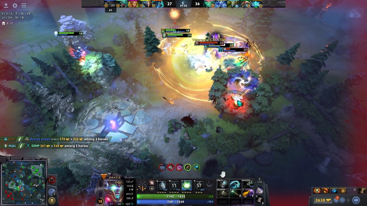 Playing With The Mid Player - Oracle Dota 2 Gameplay - No Commentary - YouTube