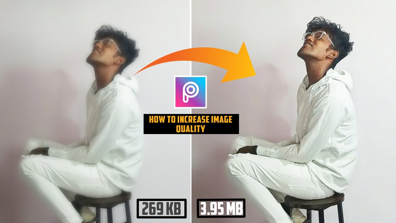HOW TO INCREASE IMAGE CLARITY | HOW TO INCREASE IMAGE SIZE IN PICSART ...