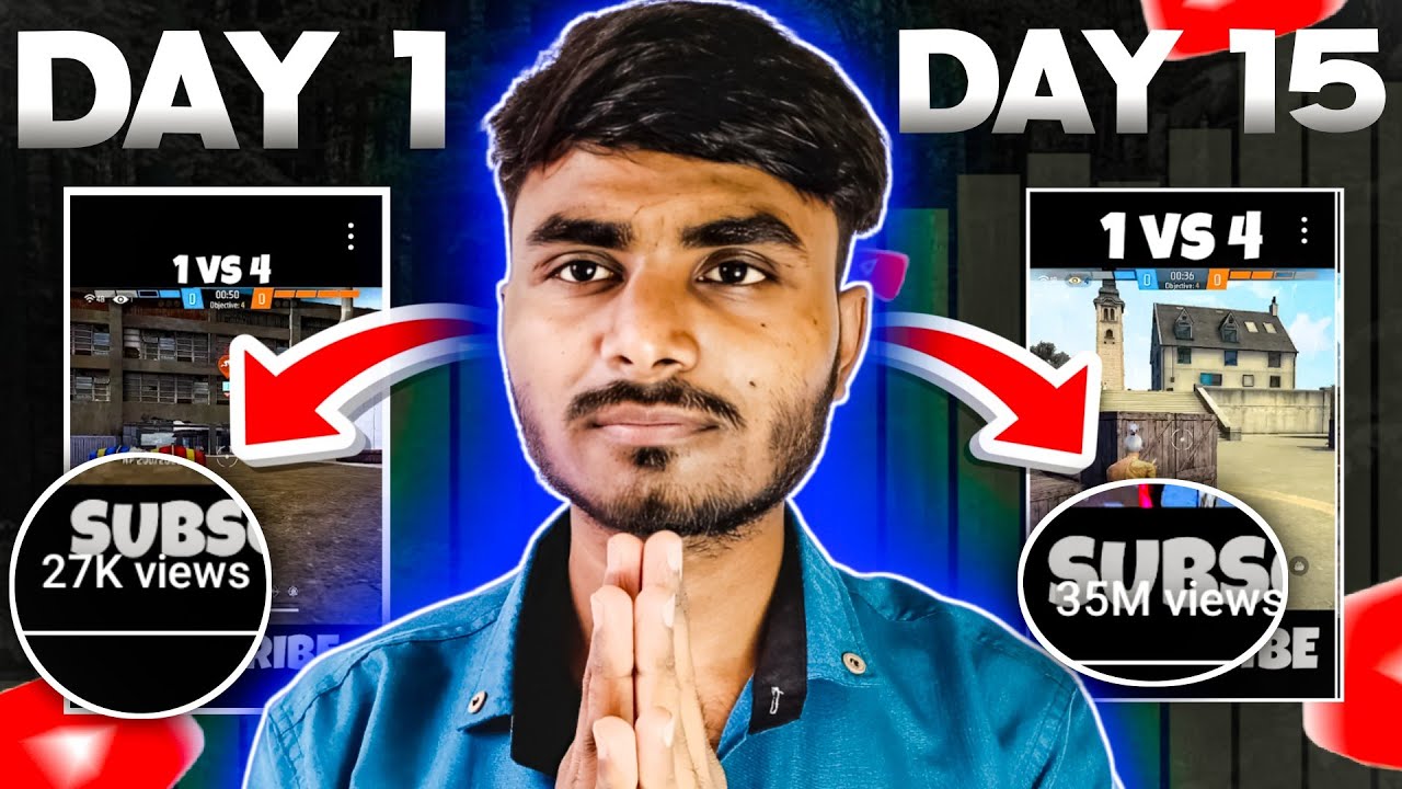 15 Days gaming Video Challenge (Unbelievable Result)🤯 - YouTube