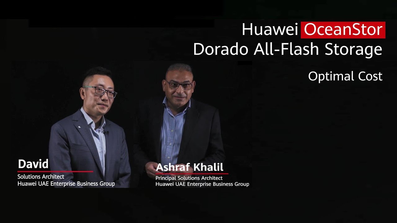 Huawei OceanStor Dorado All Flash Storage - Optimal Cost - YouTube
