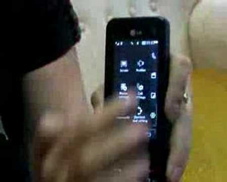 LG KF700 Review - YouTube