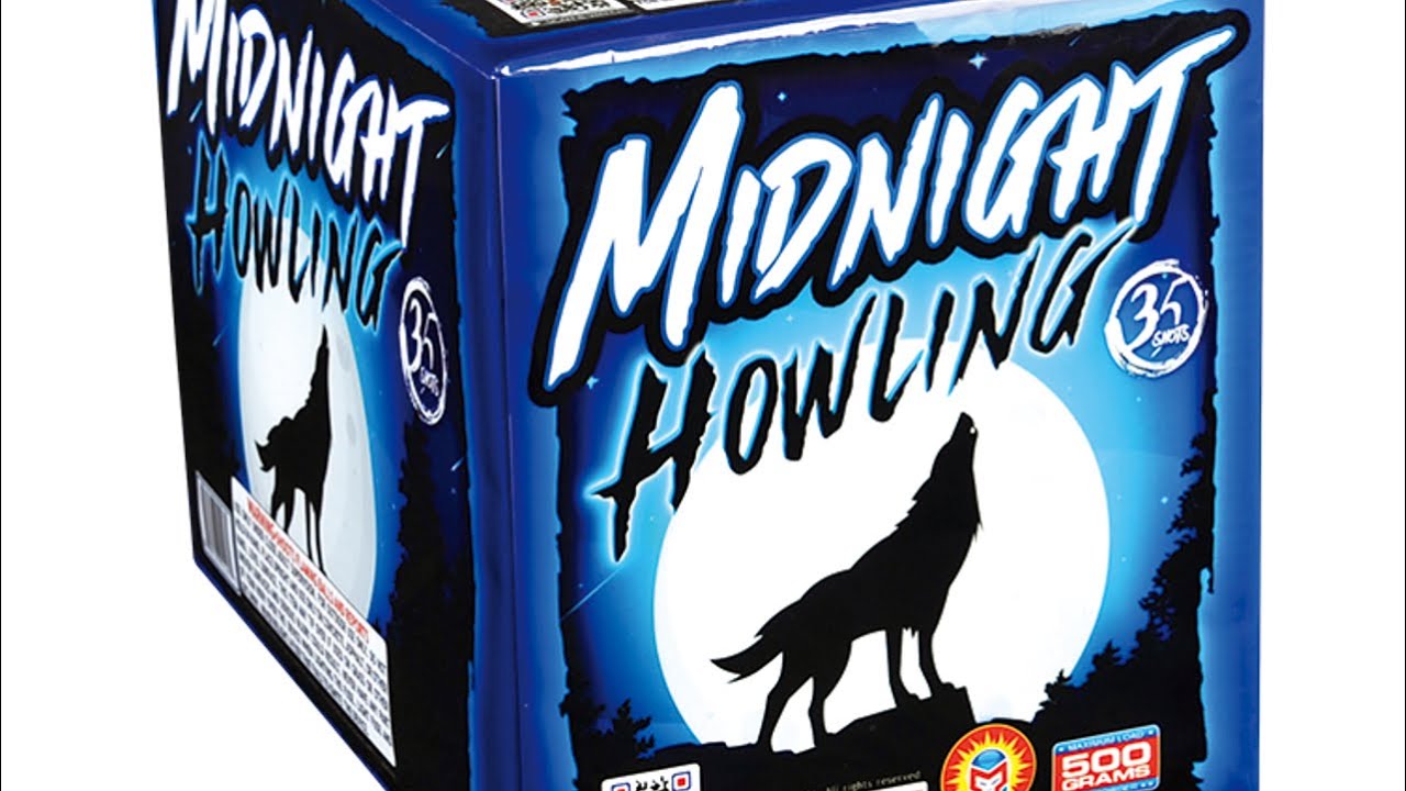 Midnight Howling | 500g cake By Magnus Fireworks!! - YouTube