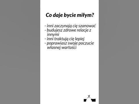 Co Daje Bycie Miłym - YouTube