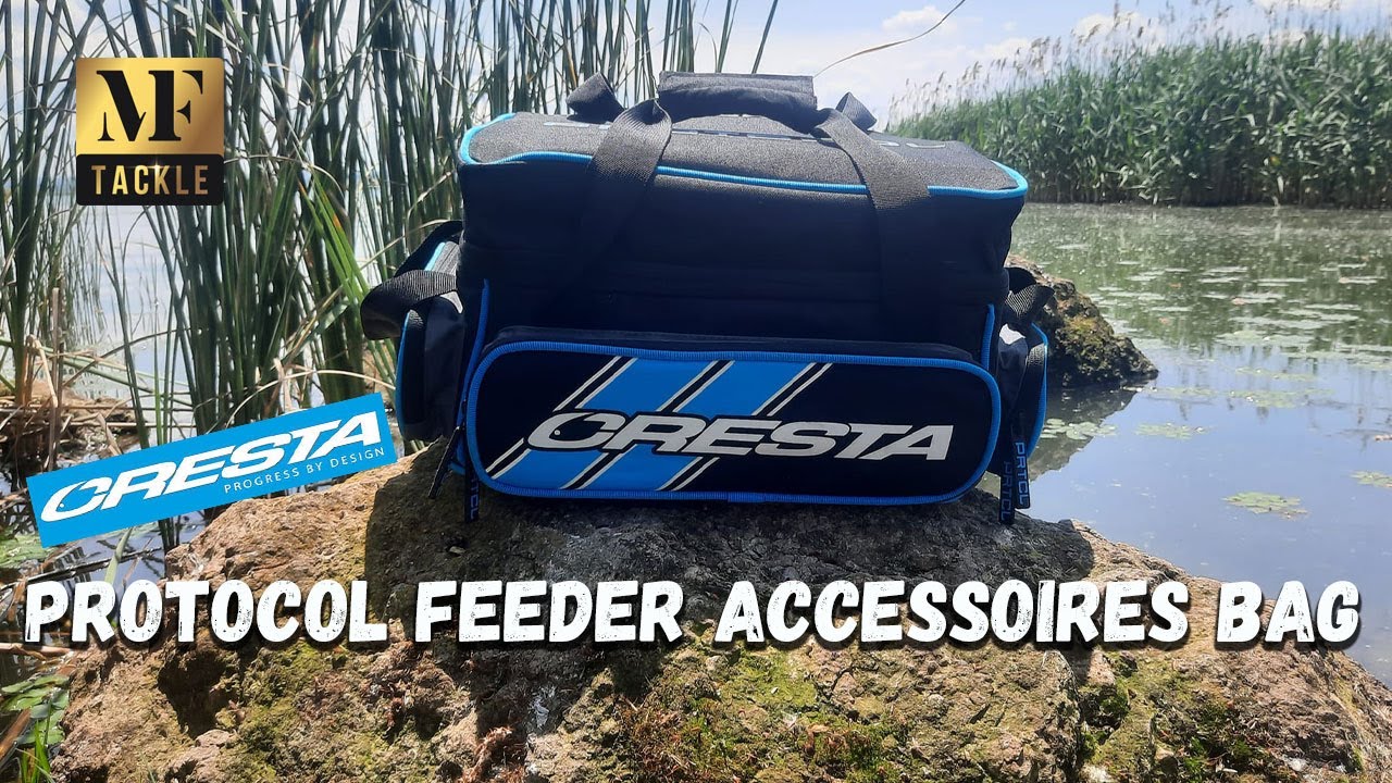 CRESTA Protocol Feeder Accessoires Bag - Сак за риболовни аксесоари - YouTube