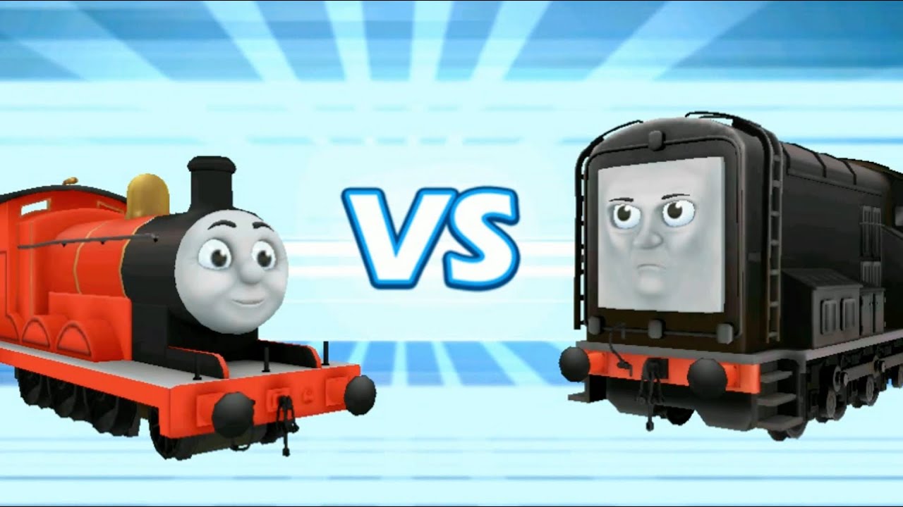 Thomas & Friends: Go Go Thomas - James Vs Diesel Race - Thomas ...
