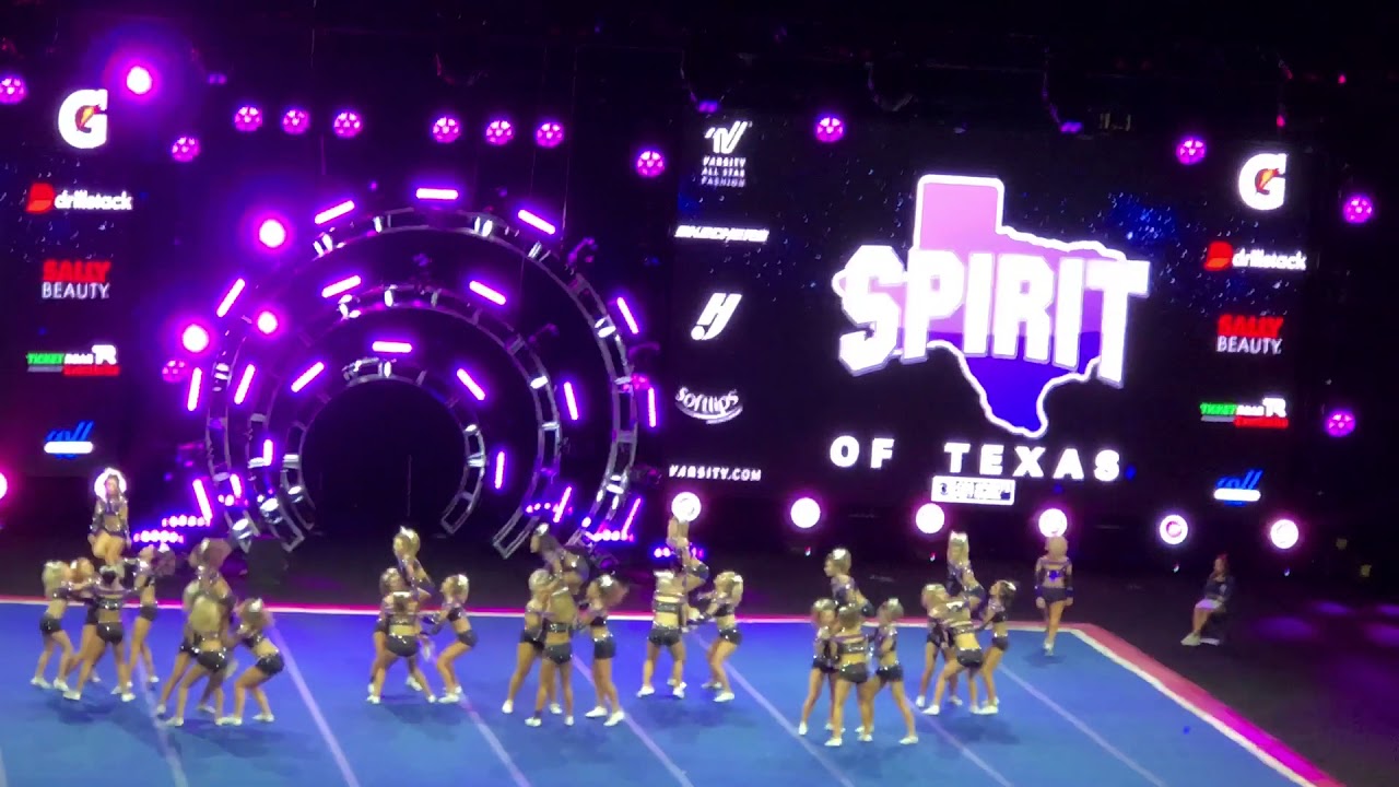 Spirit of Texas Day 1 performance NCA All Star Nationals Dallas 2/24/18 ...