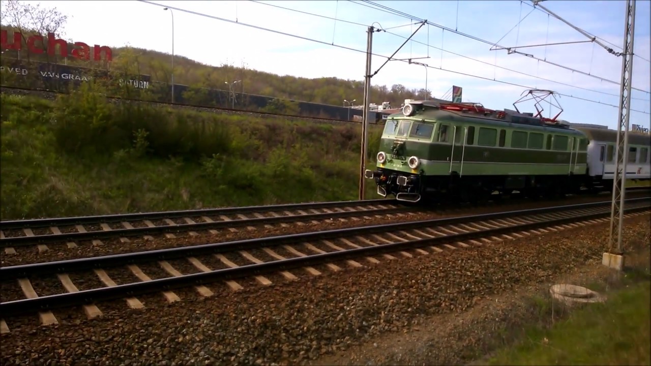 Zielony TLK Rybak w Gdyni - YouTube