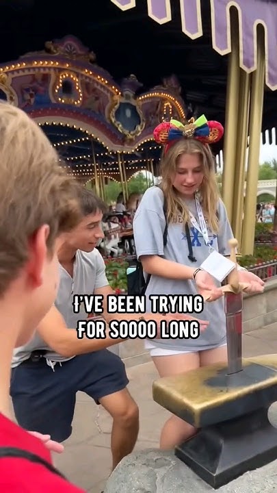 What Oh Nobut She Pulled It Out Do Easily And Shorts Disney Youtube