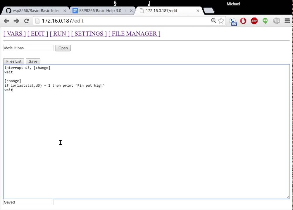 Esp8266 Basic Interrupts Youtube