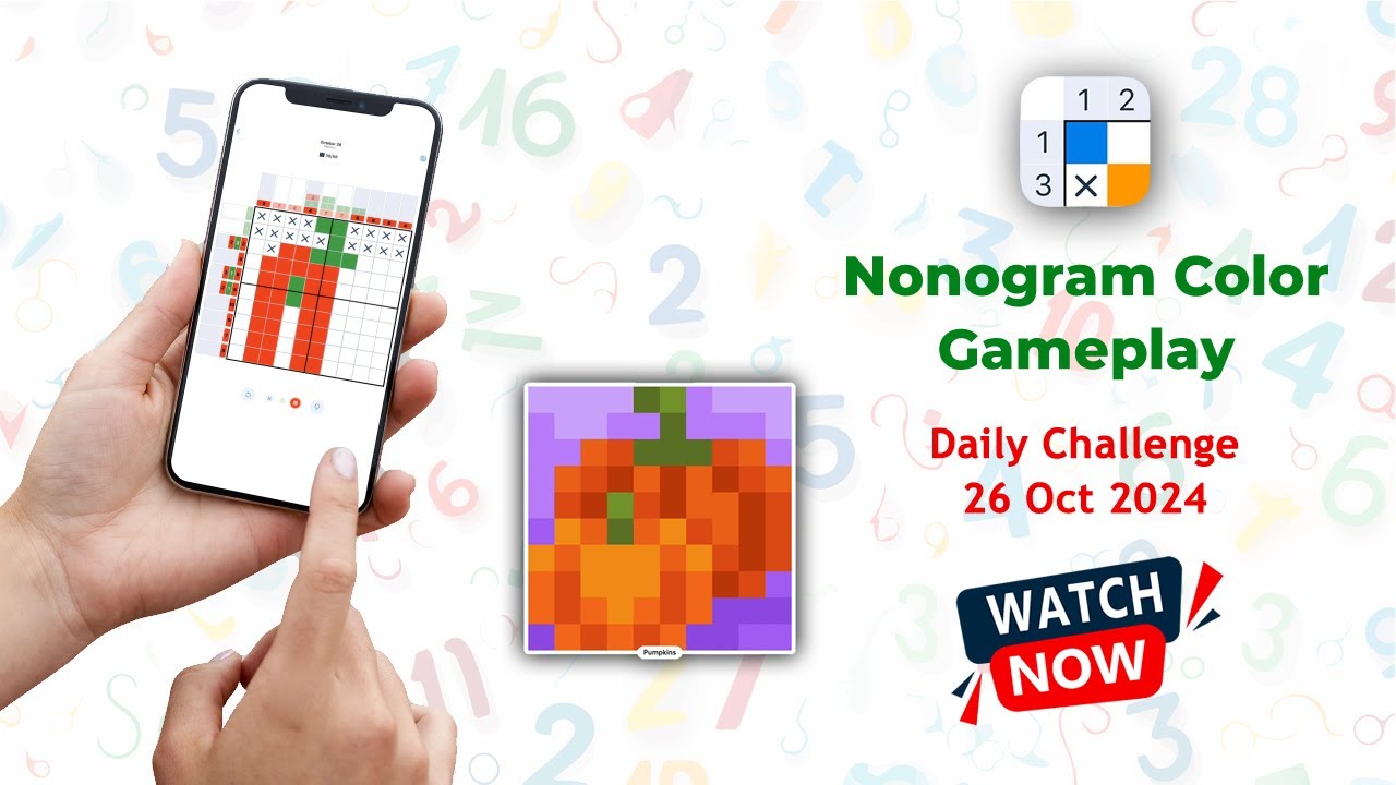 Nonogram Color Logic Puzzle Game | Daily Challenge 26 Oct 2024 # ...