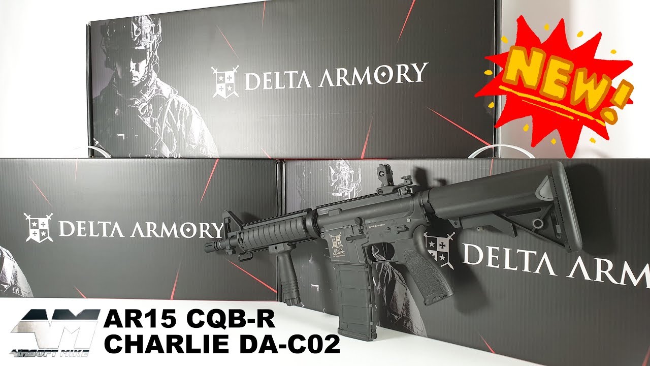 DELTA ARMORY AR15 CQB-R CHARLIE / Airsoft Unboxing | ARO News