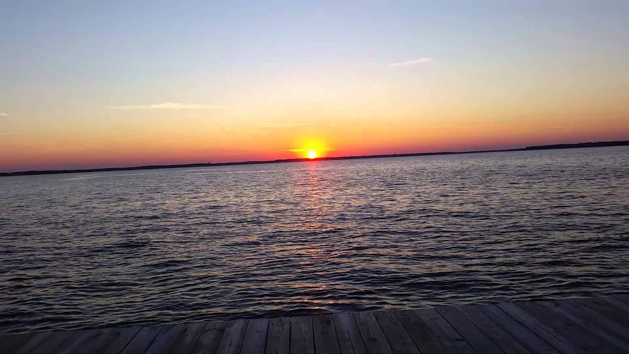 Ocean City Maryland Sunset - YouTube