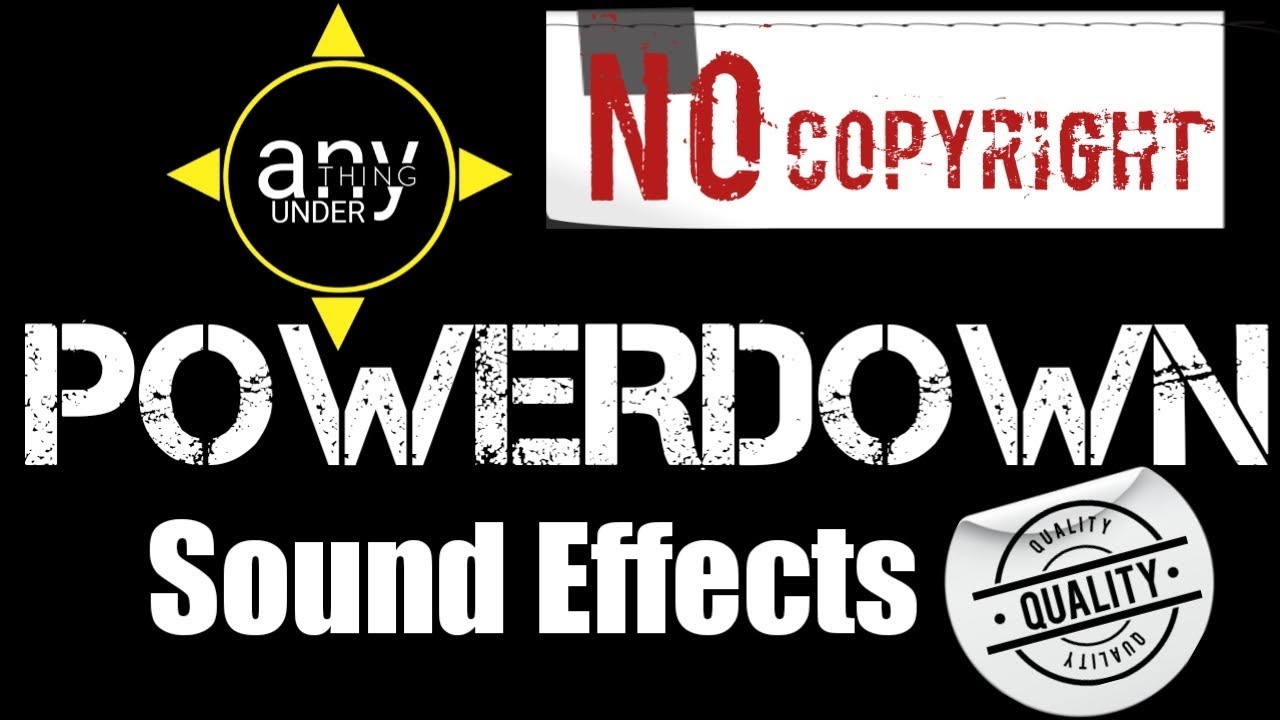 Powerdown Sound Effects Pack - YouTube