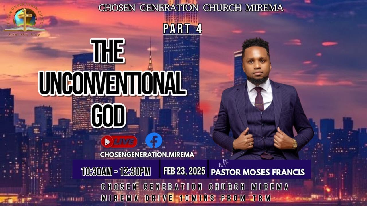 The Unconventional God Part 4 | Pst. Moses Francis - YouTube