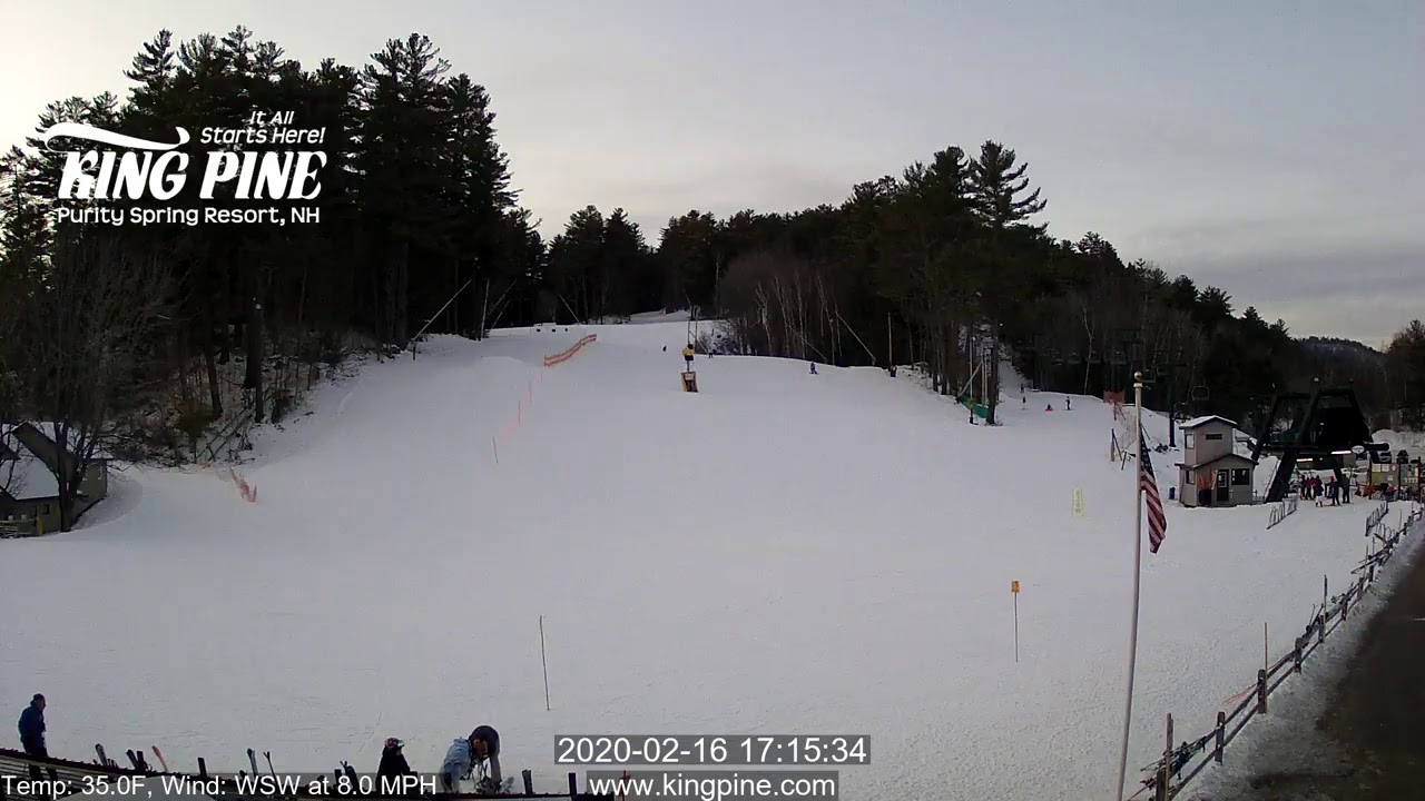 King Pine Ski Area Live Stream - YouTube