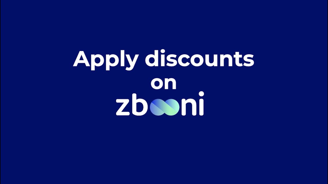 Apply A Discount On Zbooni - YouTube