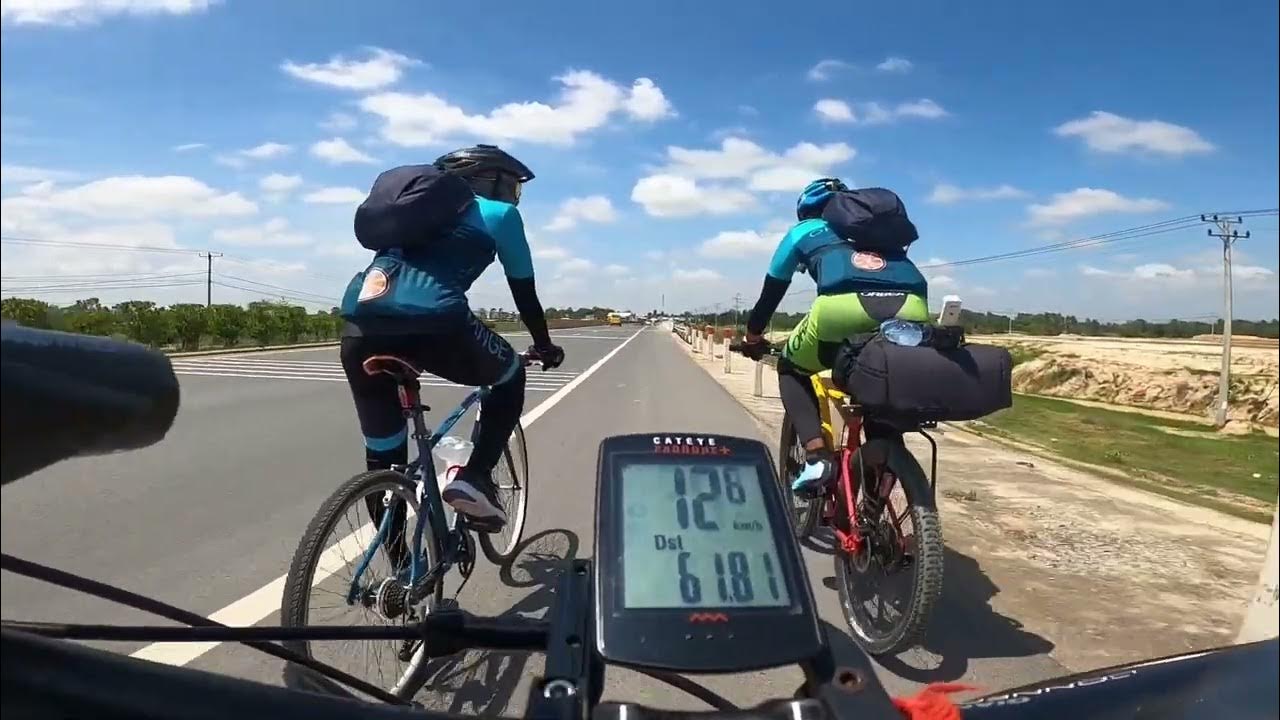 Ride bike to kompot city 148km PART 7 - YouTube